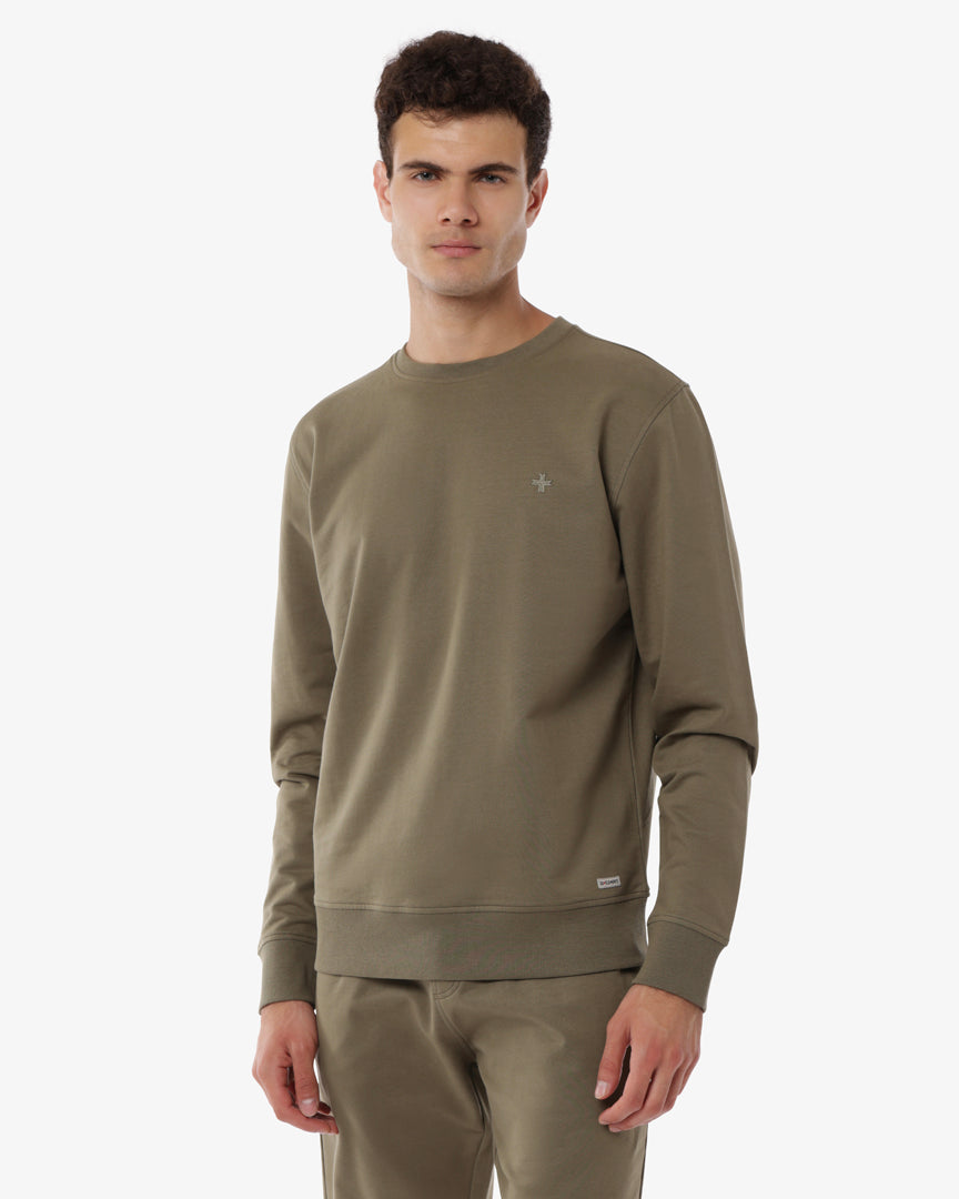 Felpa con micrologo ricamato sul lato – Zu Elements